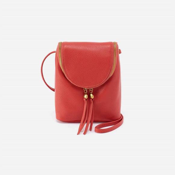 HOBO | Bags | New Hobo Womens Fern Crossbody Bag In Red | Poshmark